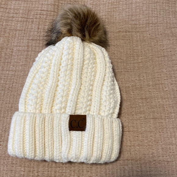 C.C | Accessories | Cc Fuzzy Knit Hat | Poshmark